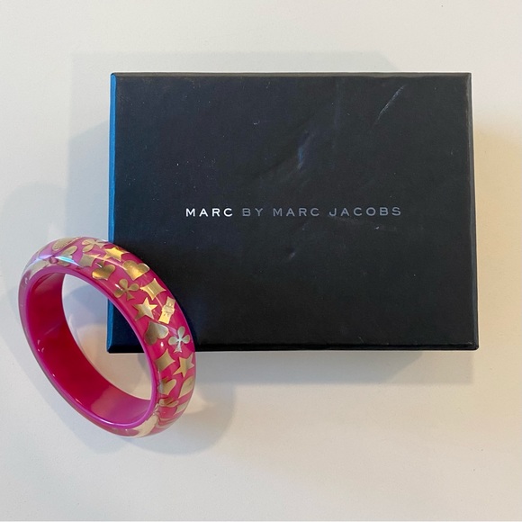 Marc By Marc Jacobs | Jewelry | Marc By Marc Jacobs Y2k Pink Resin ...